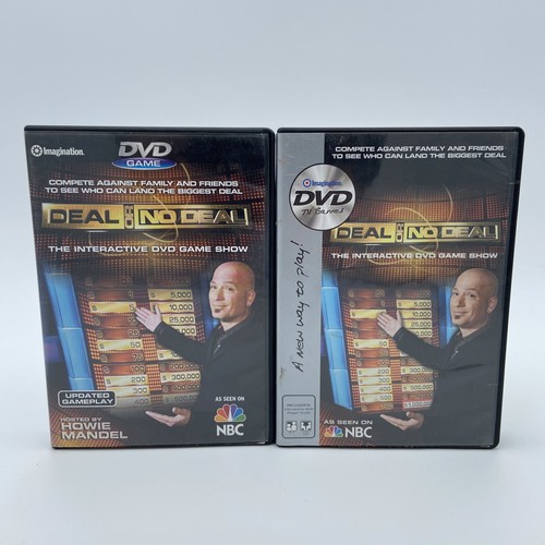 Lot of 2 Howie Mandel Deal or no Deal Interactive DVD Game | eBay