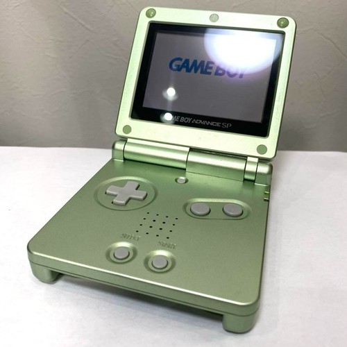 Nintendo Gameboy Advance SP Pearl Green Toys R Us Limited AGS-001 Game ...