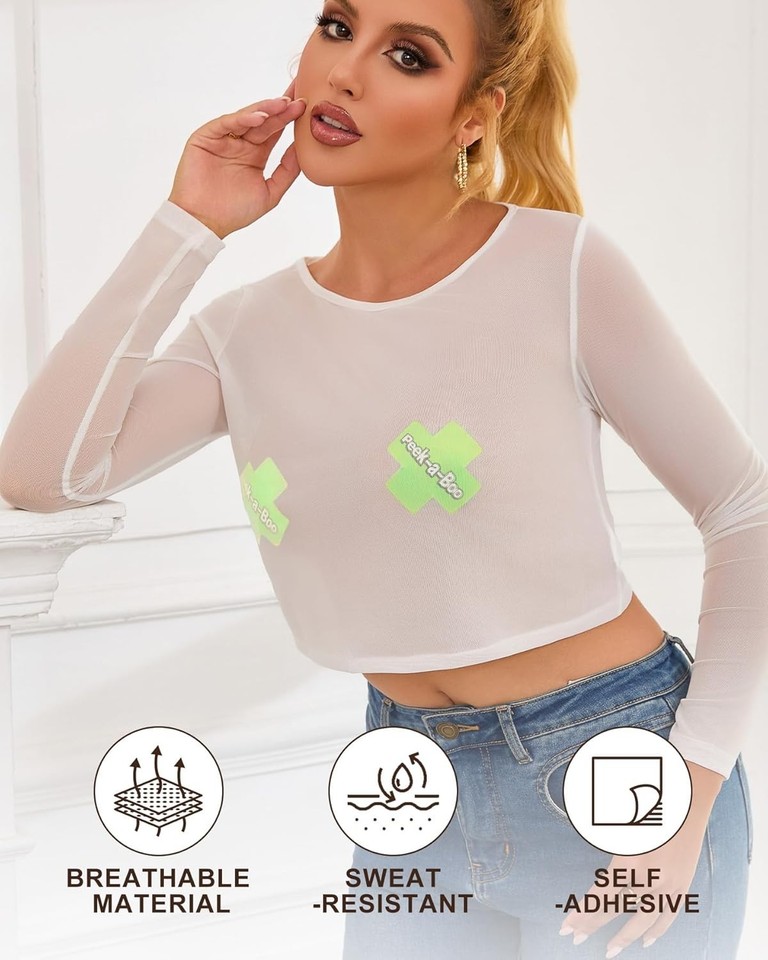 21 Pairs Nipple Covers, Rave & Festival Accessories, Bikini Stickers | eBay