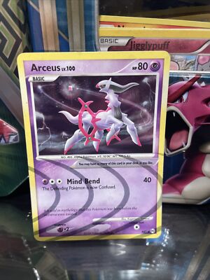 Pokémon TCG Arceus Arceus AR7/9 Holo Holo Rare | eBay