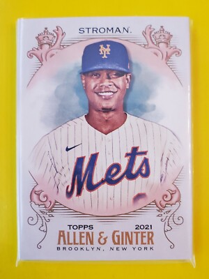 (10) 2021 Topps Allen and Ginter #194 Marcus Stroman Lot - New York ...