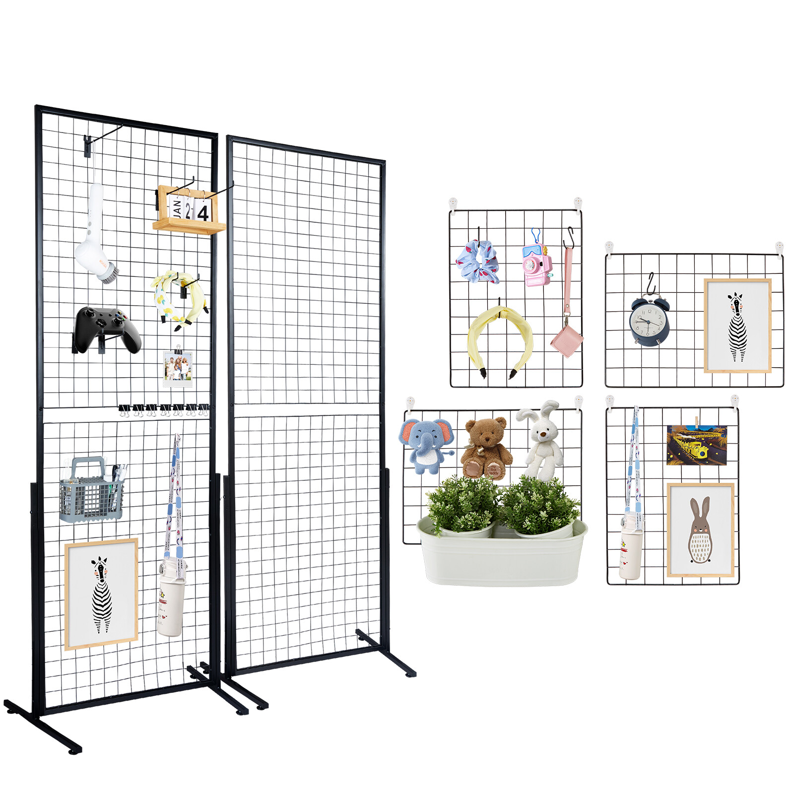 2 Packs Grid Wall Panels 4 Packs Tower Grid Wall Panels | eBay