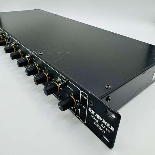 Used Drawmer DS201 Dual Channel Noise Gate Rack Mount System | eBay