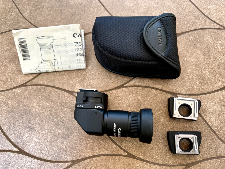 NEW Canon Angle Finder C with Ed-C Ec-C 2 Adapters | eBay