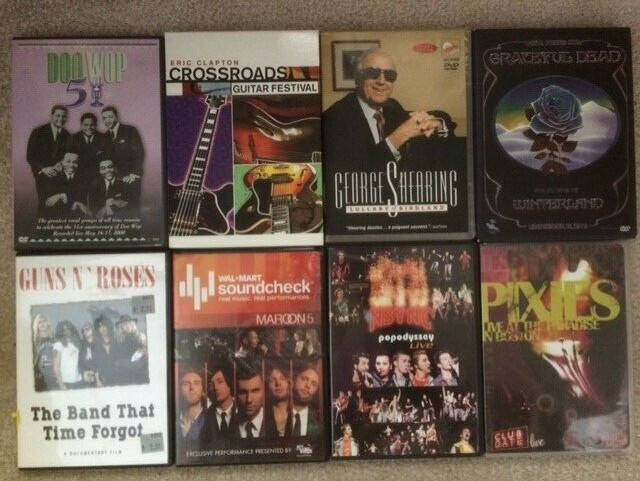 Music Videos Concert DVDs- pick 2 or more to save on shipping | eBay