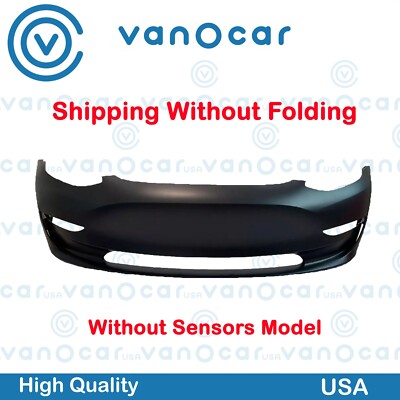 2021-2022-2023 FOR TESLA MODEL 3 Front Bumper Cover WITHOUT SENSORS ...