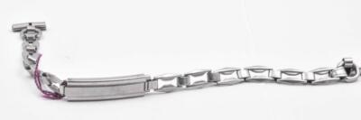 Antique PONTIAC Stainless Steel Ladies flip open Watch band 5.25" long ...