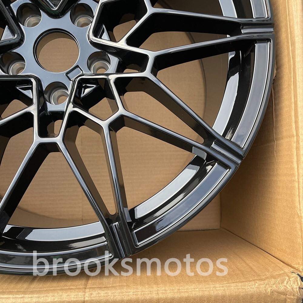 19" GLOSS BLACK STYLE WHEELS RIM FIT FOR BMW G20 21 3 4 SERIES G22 23 ...