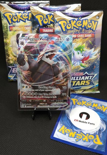 Aggron VMAX - Rare - Brilliant Stars - 097/172 - Pokemon TCG | eBay ...
