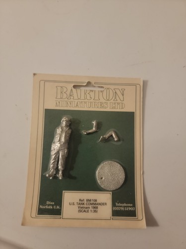 barton miniatures U.S. tank commander vietnam 1968 1/35 bm/108 | eBay