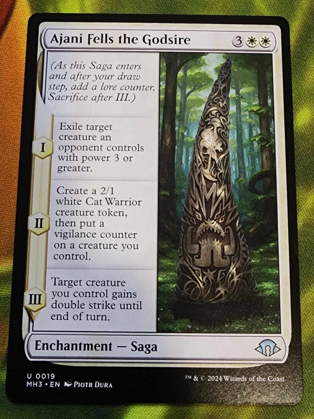 MTG Ajani Fells the Godsire Modern Horizons 3 NM MH3 (regular) | eBay