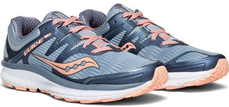 Size 10 - Saucony Guide ISO Gray/Peach/Slate for sale online | eBay