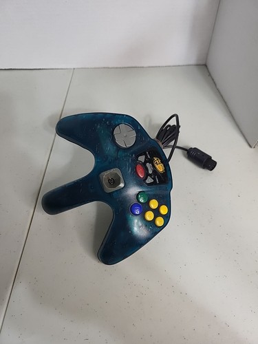 Nintendo N64 Controller Mad Catz & Pelican Control Pads Green & Blue ...