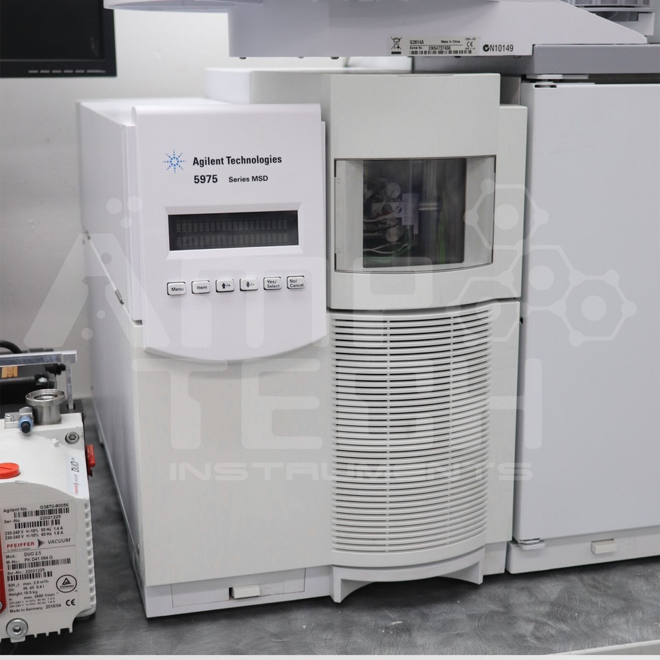 Agilent 6890N GCMS Machine w/ 7683 Autosampler GC MSD 5975 Inert EI/CI ...