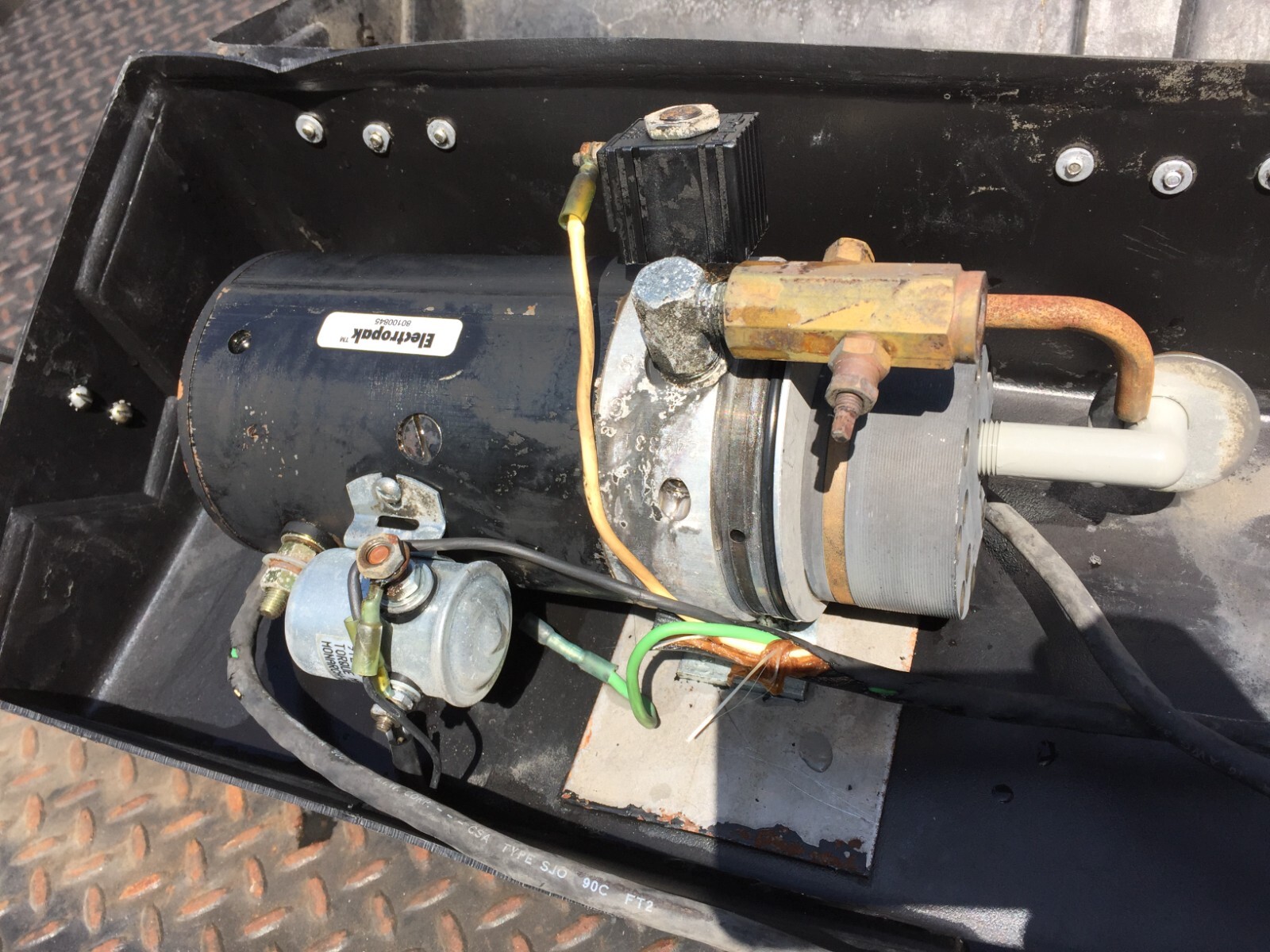 WALTCO DELIVERY TRUCK 1600 LBS HYDRAULIC LIFTGATE GOOD CONDITION | eBay