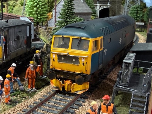 Heljan Class 47 47550 Diesel Loco BR Blue Weathered & Detailed Fully ...