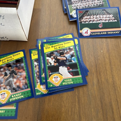 2003 TOPPS BASEBALL COMPLETE SET SERIES I & II, 1-721, RC, FS | eBay