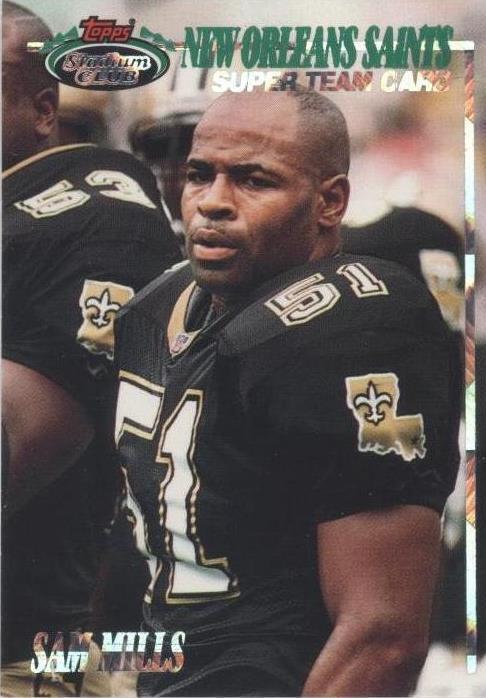 1993 Topps Stadium Club - Super Teams Sam Mills #NOS for sale online | eBay