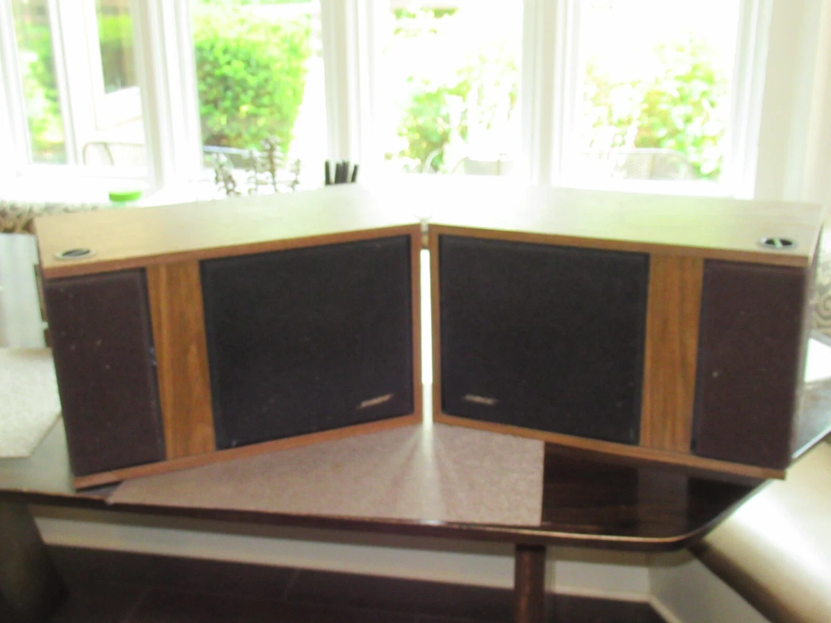 Vintage Bose Speakers Black
