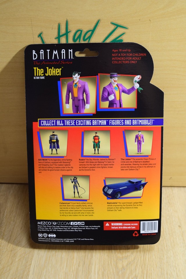 DC Batman Animated U PICK Mezco 5 Points 3.5" Robin Joker Catwoman ...