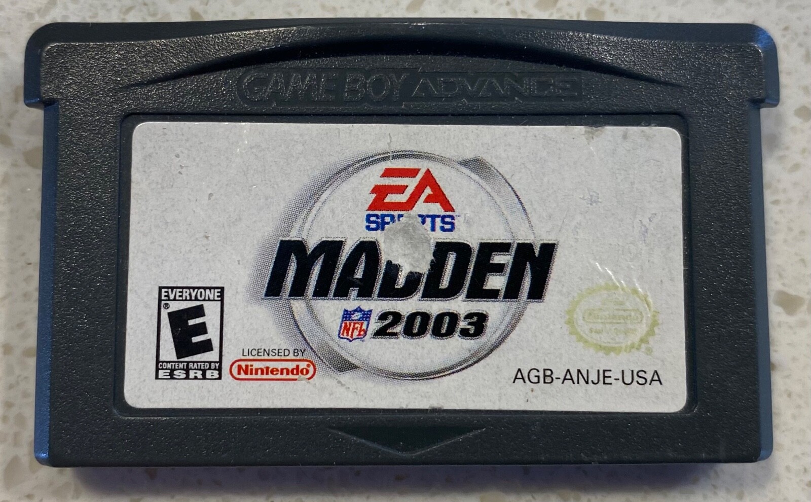 Madden NFL 2003 (Nintendo Game Boy Advance, 2002) GBA DAMAGED LABEL ...
