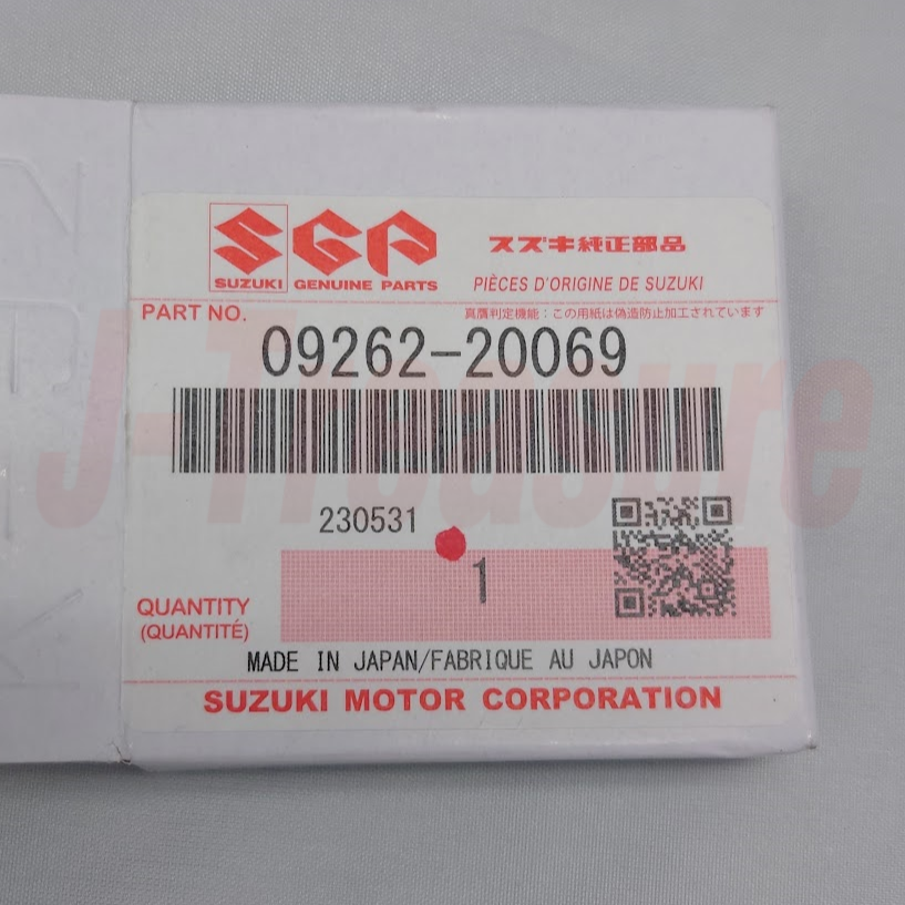 SUZUKI ALTO WORKS HA21S 94-98 Genuine Rear Bearing 09262-20069 x2 Set ...