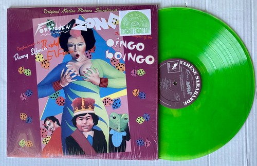 Forbidden Zone RSD Lp Movie Soundtrack SIGNED "RICHARD ELFMAN" Oingo ...