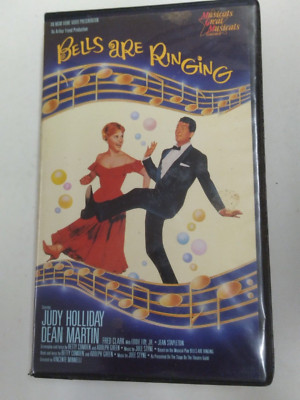 bells are ringing musical VHS CLAM SHELL JUDY HOLLIDAY DEAN MARTIN | eBay
