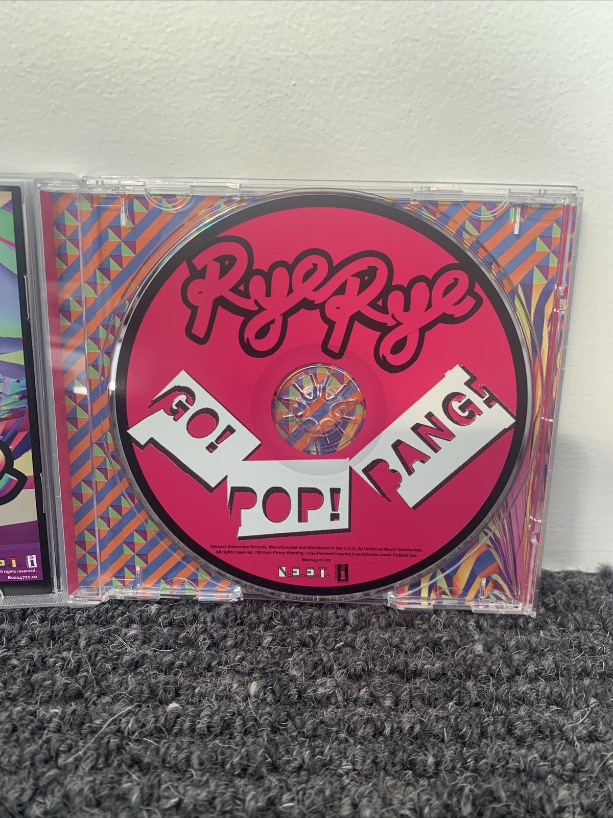 RYE RYE ~ ‘GO! POP! BANG!’ CD ALBUM [2012] | eBay