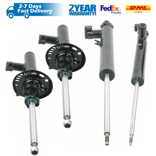 4Pcs Front Rear Electric Shock Absorber Struts For VW Passat CC Golf VI ...