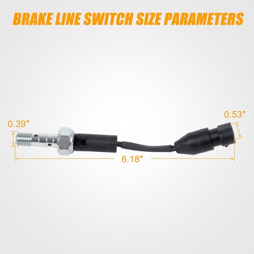 New Brake Line Switch 4014225 for 2017-2021 Polaris Ranger Crew XP 1000 ...