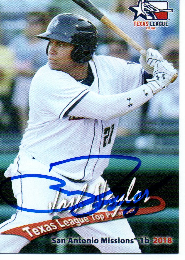 Josh Naylor 2018 San Antonio Missions Texas League Top Prospect Signed ...