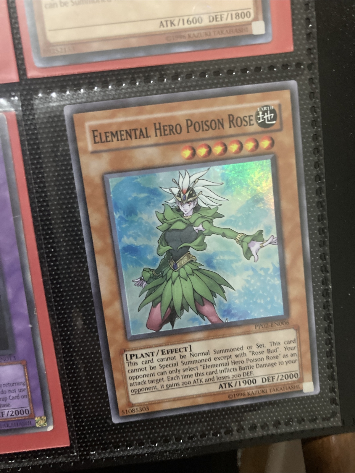 Yu-Gi-Oh! TCG Elemental HERO Poison Rose Legendary Collection 2 LCGX ...