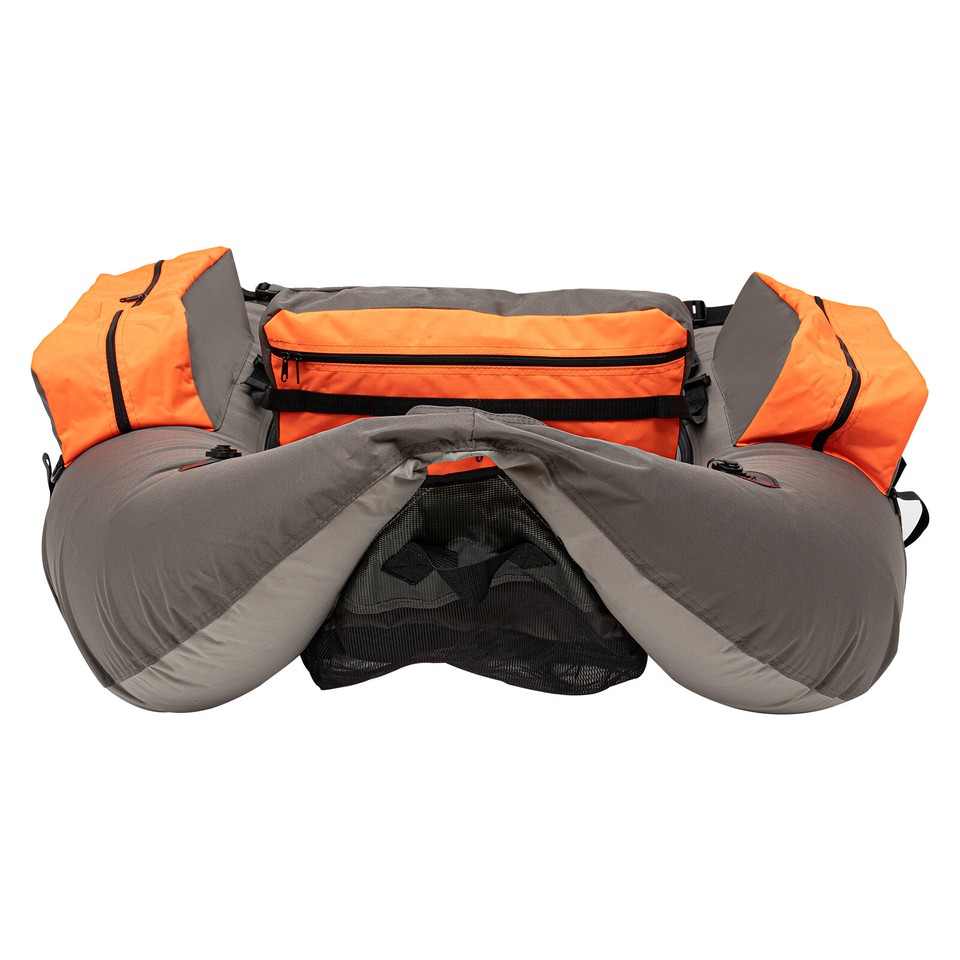 Portable Inflatable Fishing Boat Raft,Backrest Adjustable Angle, Blow ...