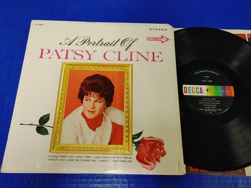 Patsy Cline - A Portrait Of Patsy Cline - 1964 LP In Shrink Decca ...