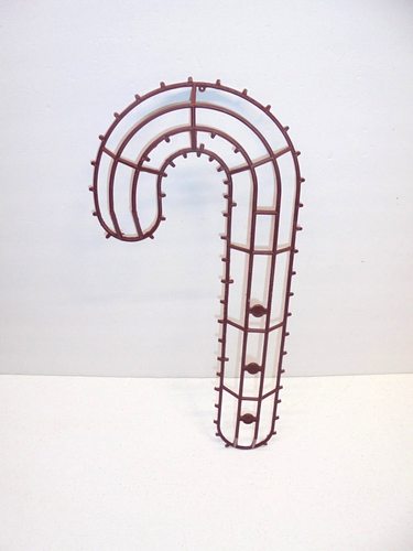 Plastic Wreath Frame Crafts DIY Candy Cane Christmas | eBay