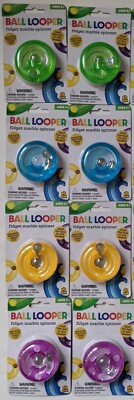 Lot of 8 Ball Looper Fidget Marble Spinner Autism Sensory Toy ADHD ...