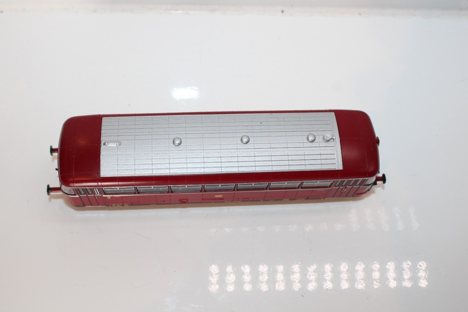 Roco HO Scale VS98 Non-motorised Railbus Trailer VS 98 240 Maroon DB ...