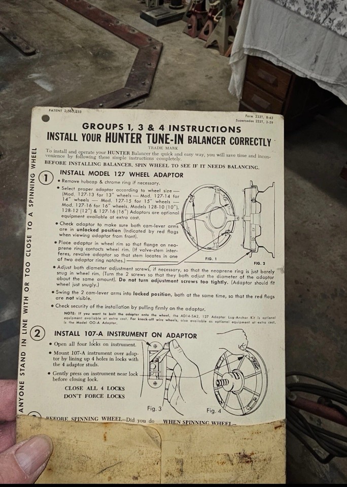 Vintage Hunter tire changer wheel balancer machine combo | eBay