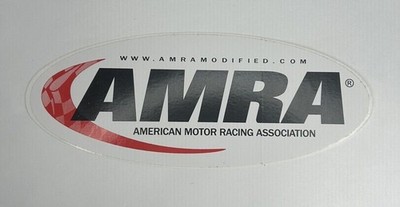 AMRA American Motor Racing Association Vinyl Sticker (8in x 3.25in) | eBay