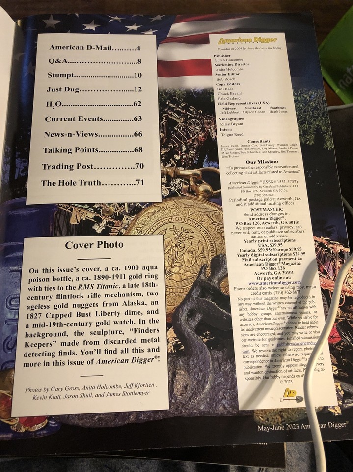 American Digger Magazine Vol 18 Issue 3 - May- June 2023 | eBay