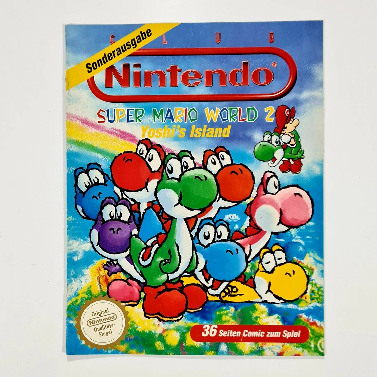 Super Mario World 2 Box Art