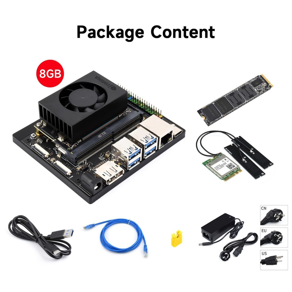 Jetson Orin Nano AI Development Kit Options for 4GB/8GB Memory Jetson ...