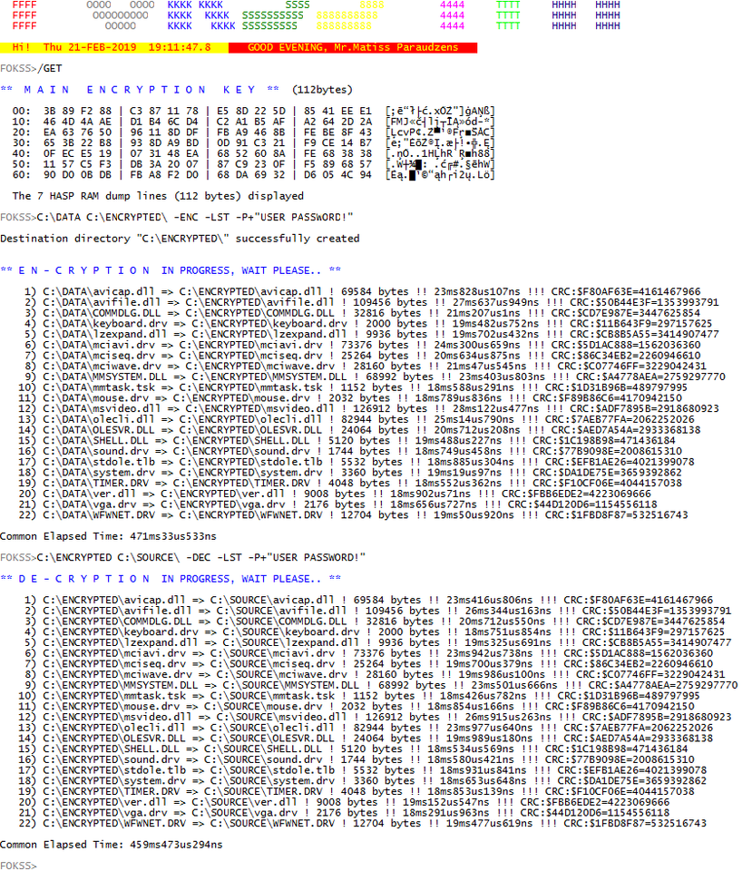 RANDEC FOKSS4th PRO Software with Aladdin HASP USB HASP4 M1 Security ...