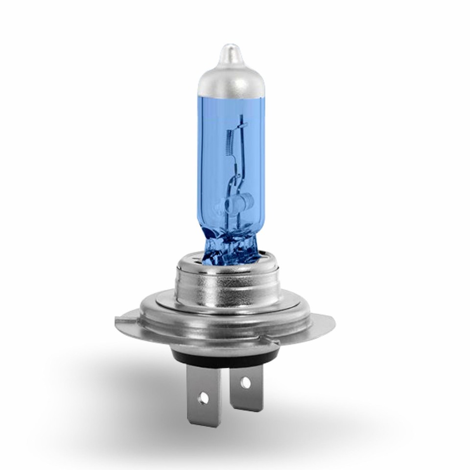 Lunex H7 Halogen Blue White +75% more light Headlight Car Bulbs 3700K ...