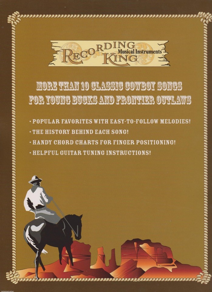 SONGS OF THE WILD WEST By Ron Middlebrook Music sheet | eBay