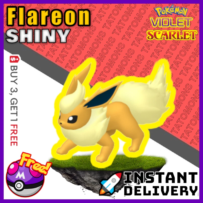 Shiny Flareon Pixelmon