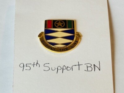 US Military DUI Insignia Pin - 95th Support Battalion | eBay