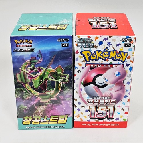 2(1+1) BOXES Pokemon TCG Cards Evolving Skies 151 Booster Factory ...