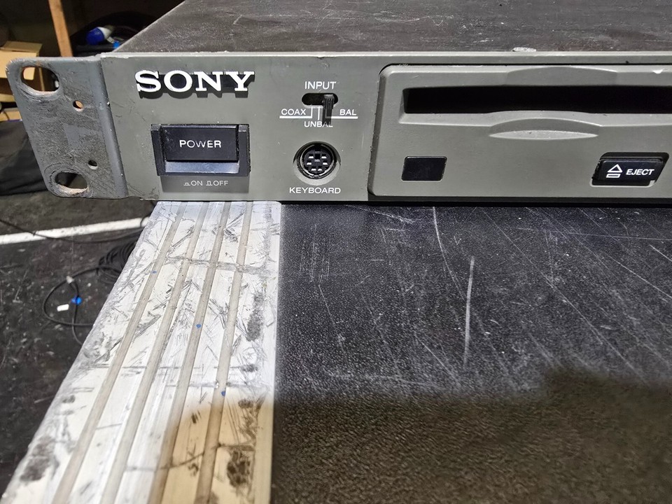 Sony Minidisc MDS E12 Pro Recorder/Player rack mountable | eBay UK